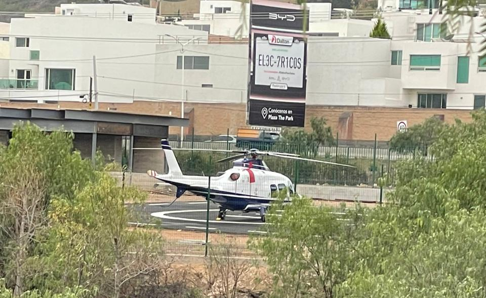 El helicóptero fantasma que sale del Parquen Tangamanga I :: Ciudadanos ...